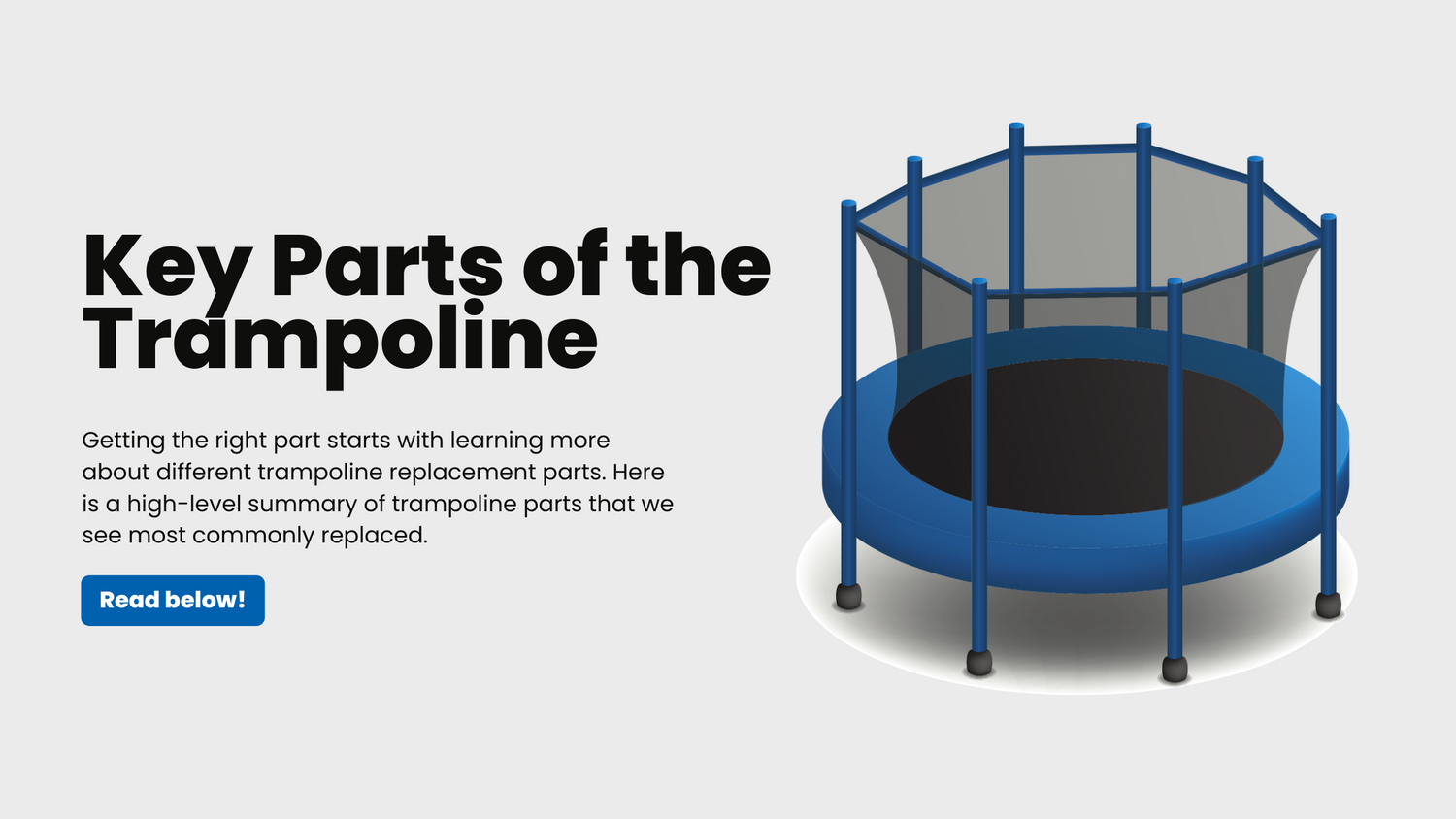 Key Parts of the Trampoline – Funtime Products