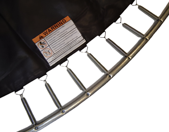 Round Trampoline Mat for 14' | 5.5" Spring & 72 Rings – Funtime Products